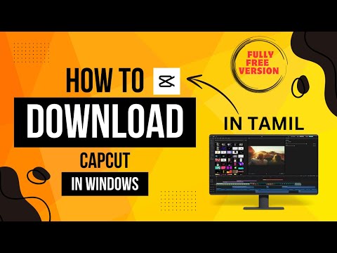 HOW TO DOWNLOAD CAPCUT IN PC | CAPCUT FOR WINDOWS | IN TAMIL | RIOSPOT