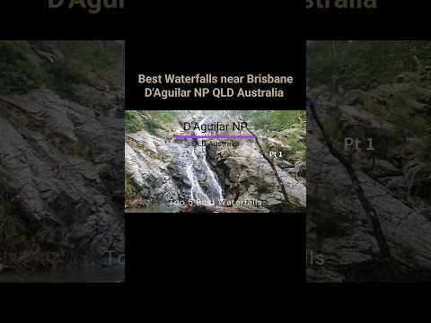Best Waterfalls near Brisbane D'Aguilar NP QLD Australia #qld #daguilarnp #australia #waterfall #go