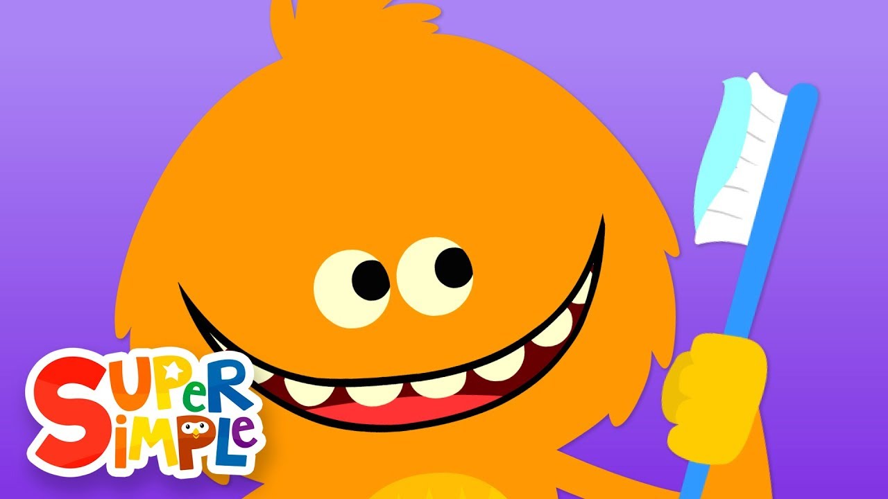 Brush Your Teeth | Kids Songs |  Super Simple Songs