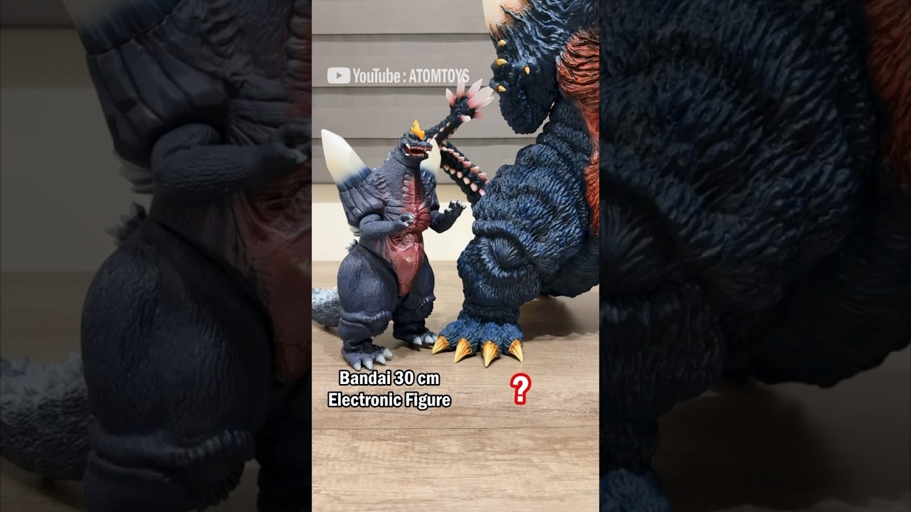Space Godzilla Sizes Comparison太空哥吉拉尺寸比較