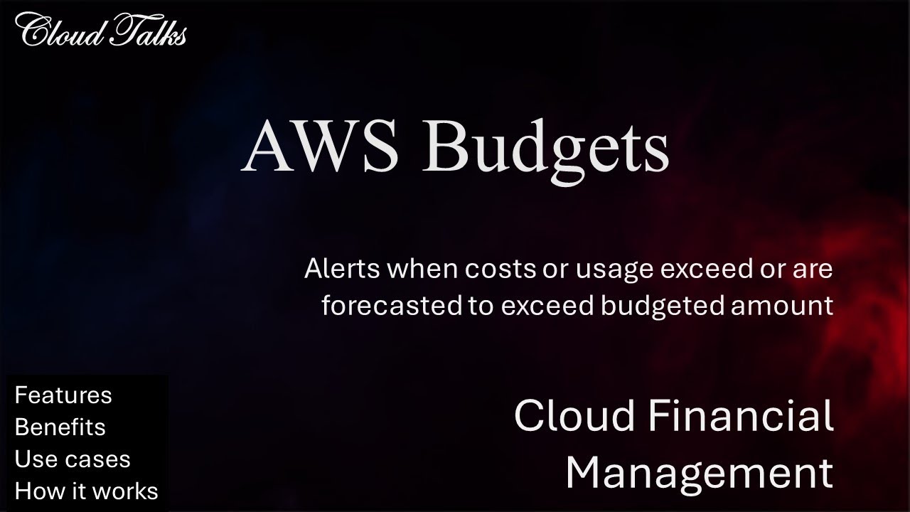 AWS Budgets | AWS | Budgets | AWS Certified Cloud Practitioner