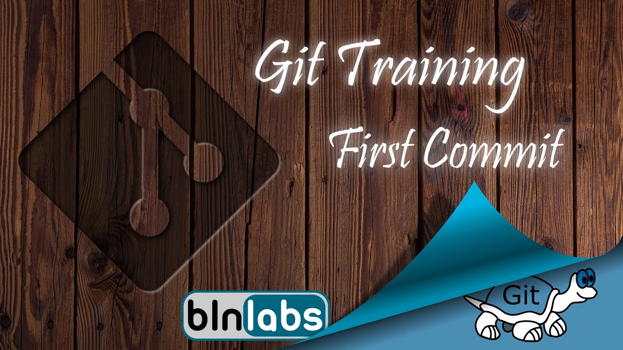 Git Training with TortoiseGit - First Commit