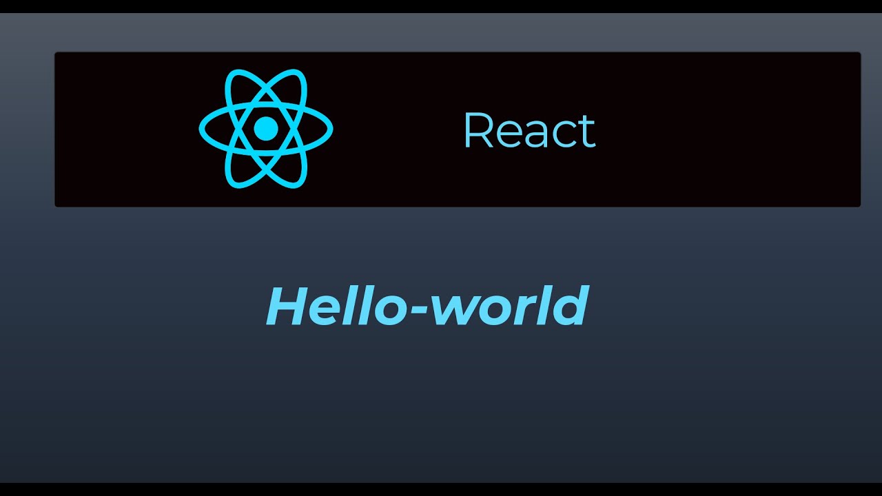 ReactJS Tutorial  For Beginners  | ReactJS Tutorial - 2 - Hello World
