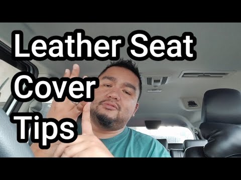 Leather Seat Cover Tips Before you Buy