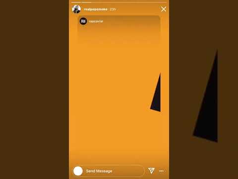 Pop Smoke's Last Instagram Story | www.splicetoday.com