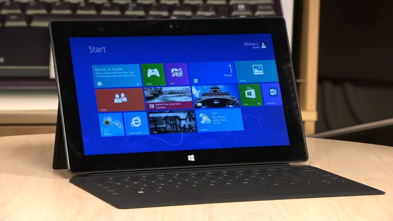 Microsoft Surface tablet first look | Consumer Reports