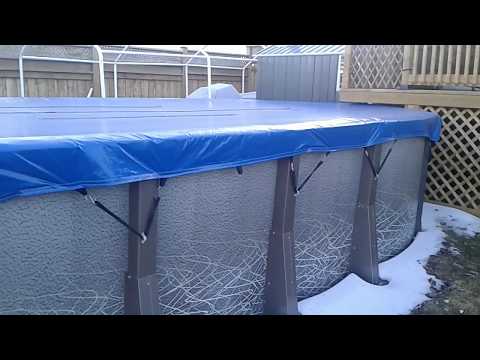 Eliminator XTREME Pool Cover review after first winter
