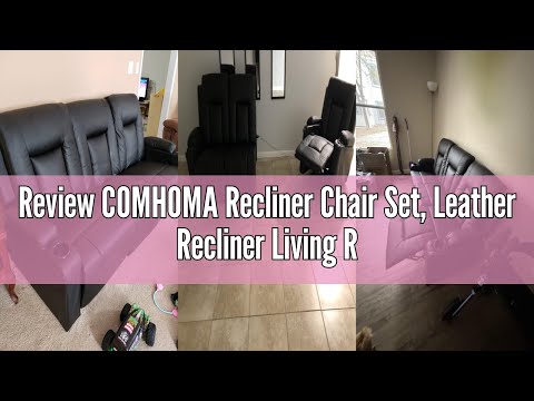 Review COMHOMA Recliner Chair Set, Leather Recliner Living Room Furniture Sets, Recliner Sofa Lovese