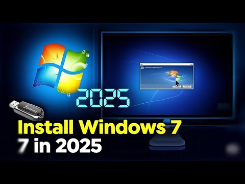 Install Windows 7 Using USB in 2025 (No CD Required)