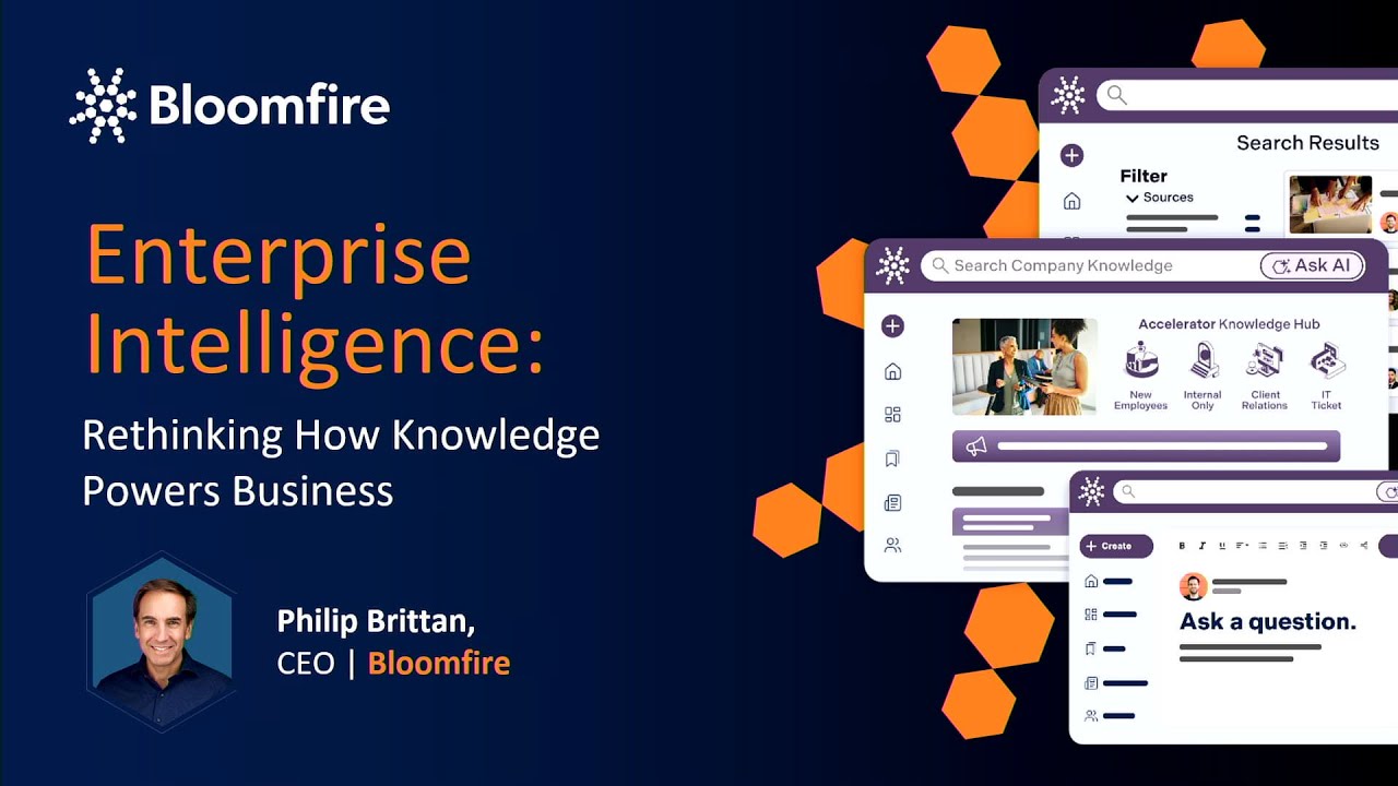 Keynote: Enterprise Intelligence: Rethinking How Knowledge Powers Business