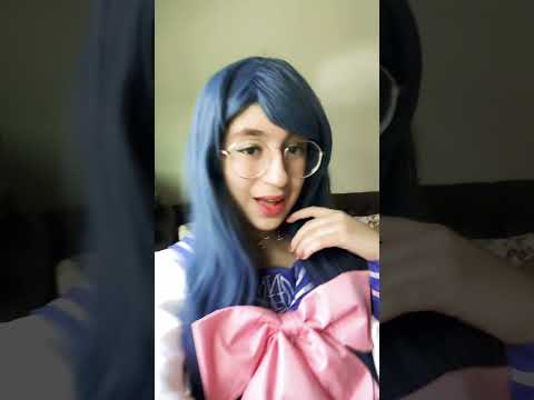 Fake everything!⚠️#danganronpa /sayaka maizono 💙🎤🌸cosplay
