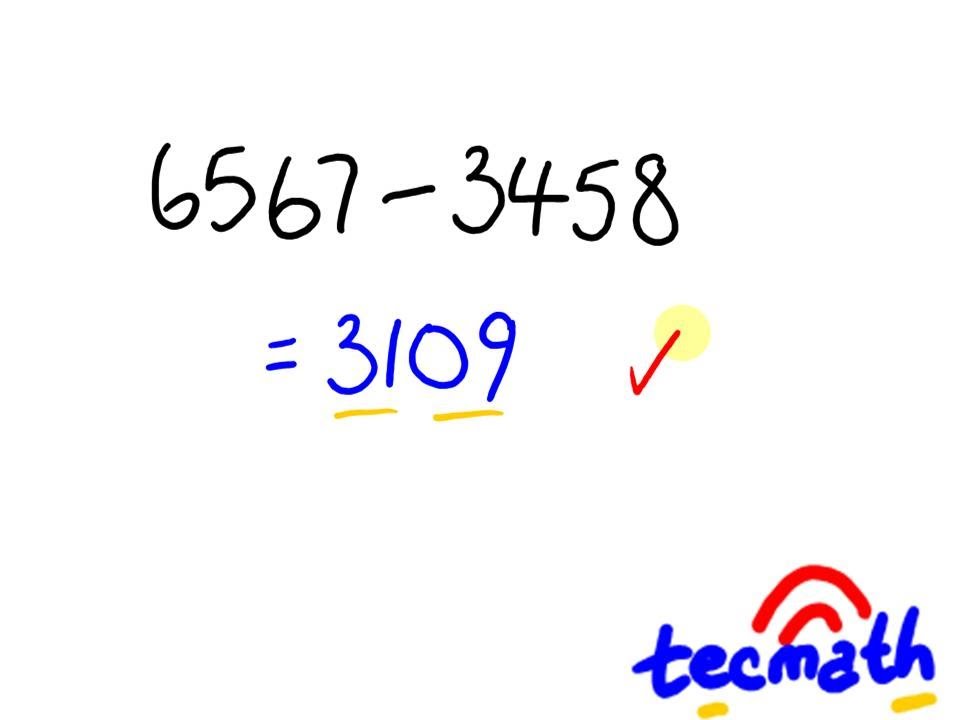 Subtraction Trick - avoid the borrowing!  Easy maths lesson.