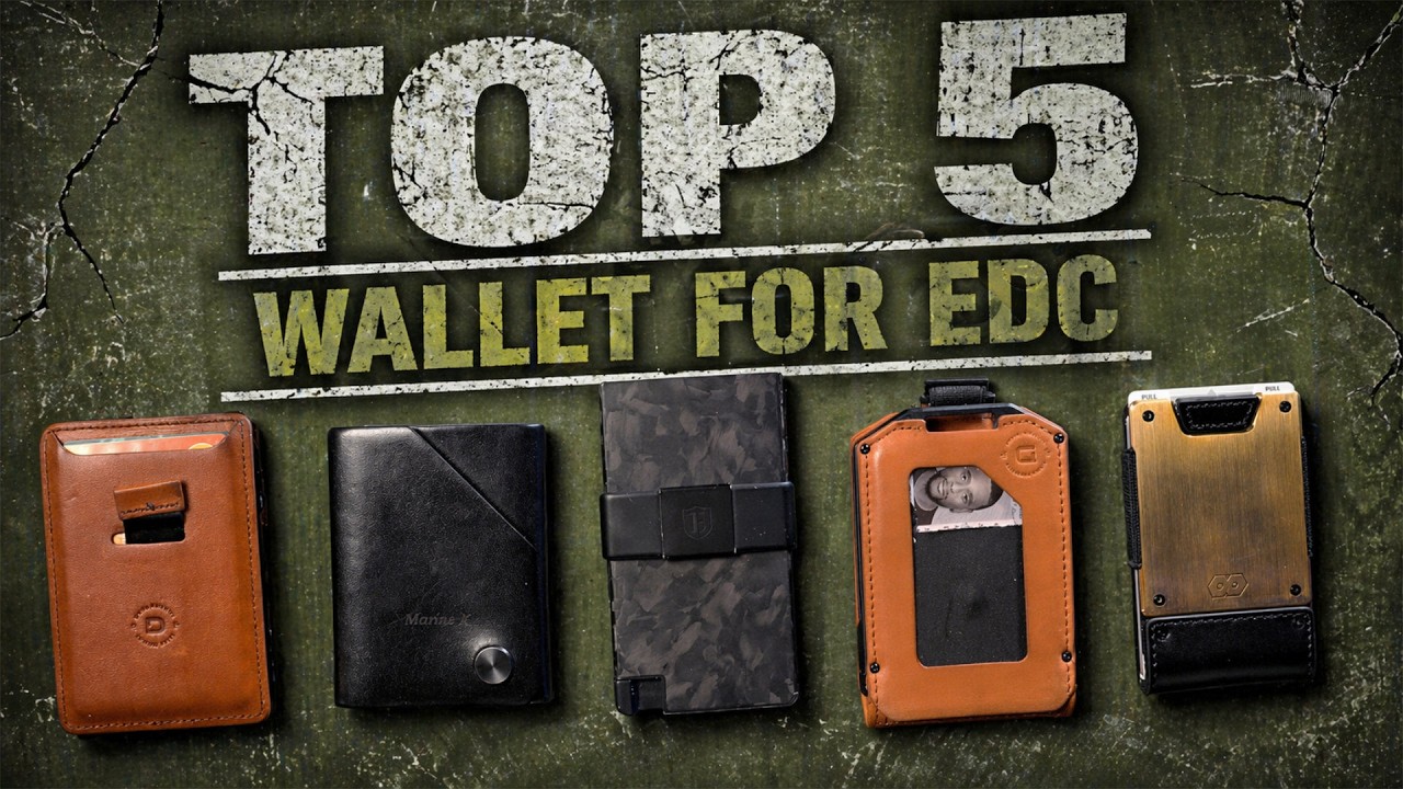 Top 5 EDC Wallets That Are Worth Every Dollar