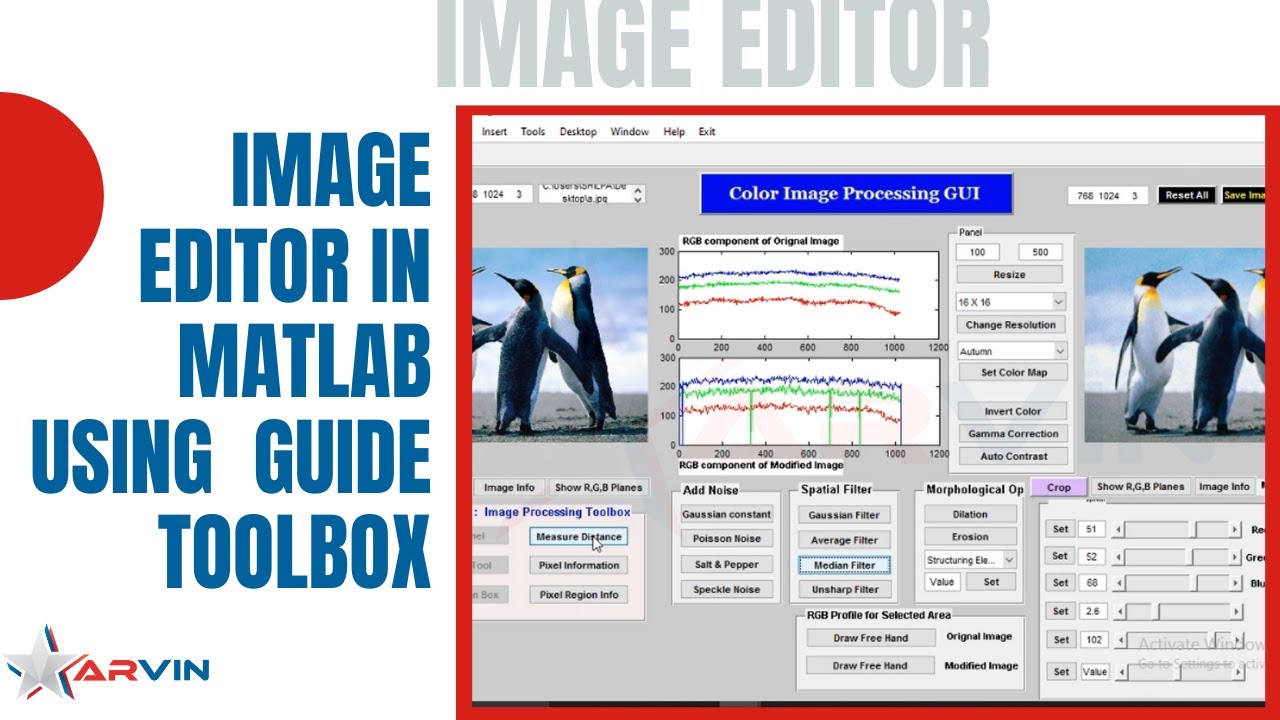 Create Professional Photo Editor in MATLAB | Image Processing | Matlab | Engineering Project