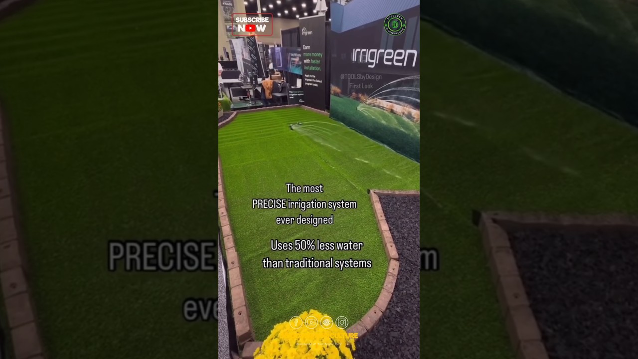 New AI Precision Irrigation System for Farms & Gardens