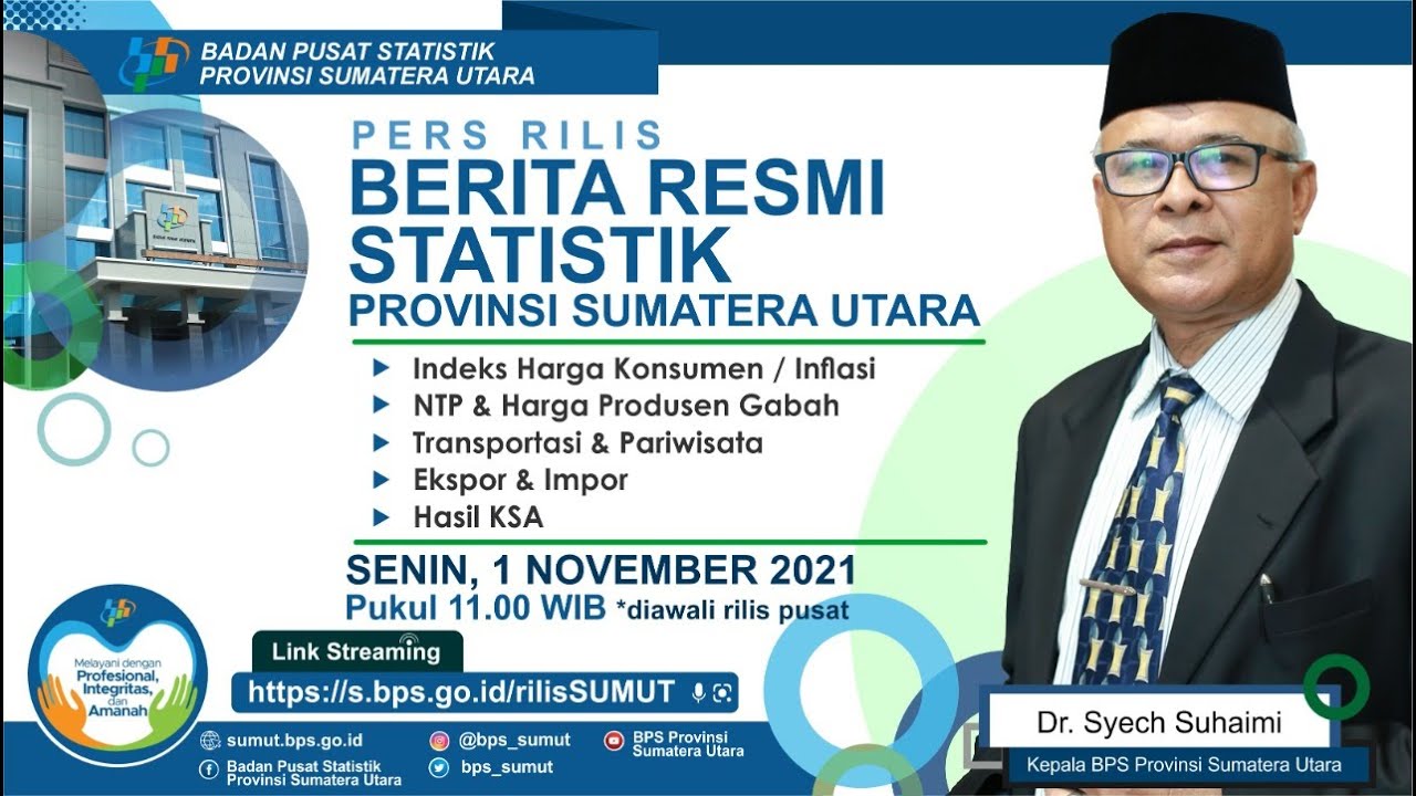 RILIS BRS SUMUT 1 NOVEMBER 2021