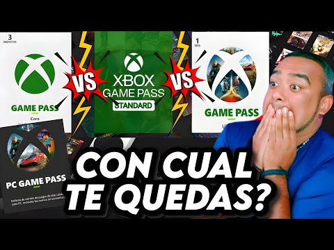 Xbox Game Pass ¿Cuál es mejor? CORE, PC, ULTIMATE o STANDARD (PRECIO, JUEGOS Y BENEFICIOS)