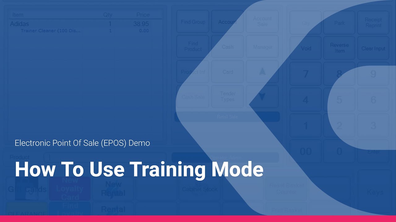 EPOS Demo - How To Use Training Mode