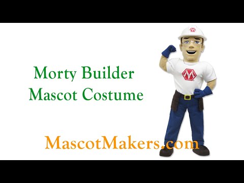 Morty Builder Mascot Costume for Morton Buildings Inc., IL, USA ...