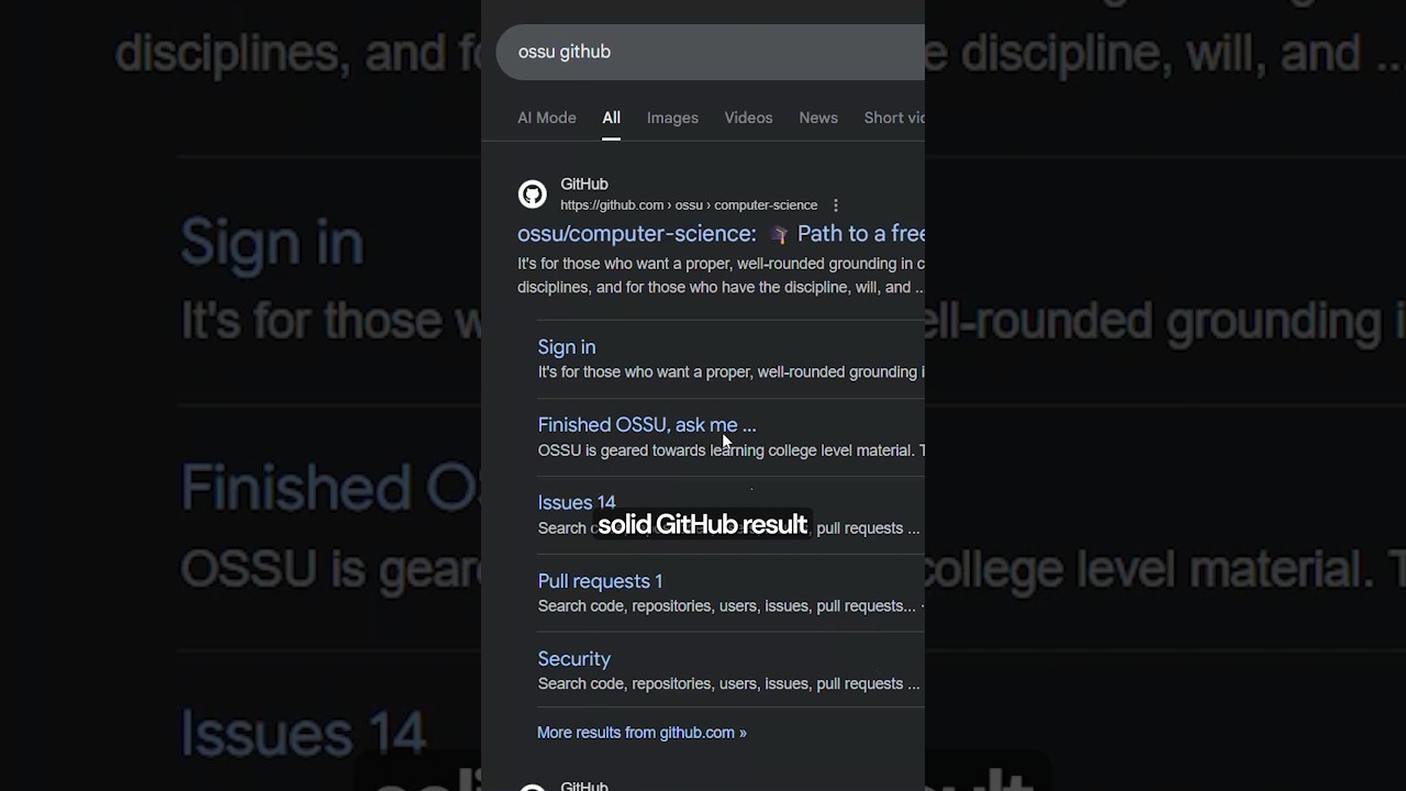 This free website teaches you computer science #free #github #cse #cs