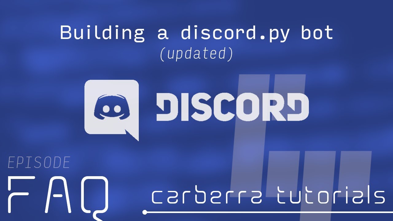FAQ - Building a discord.py bot