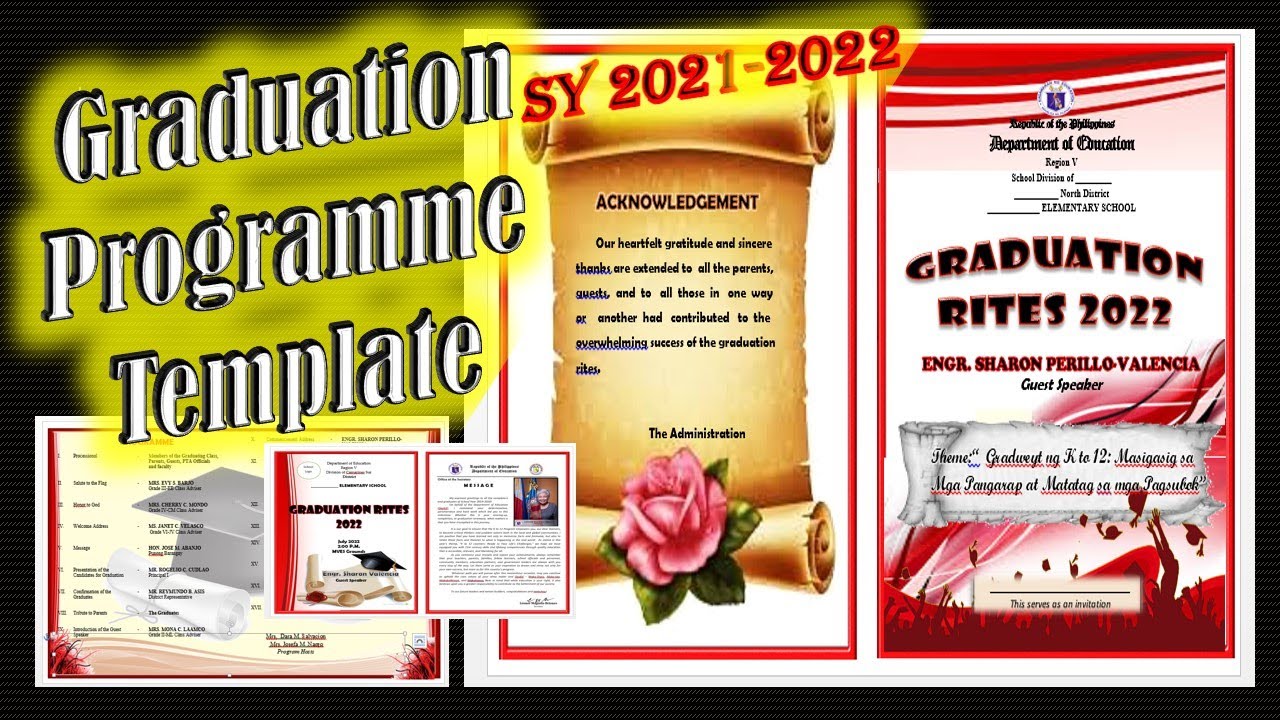Graduation Program Template