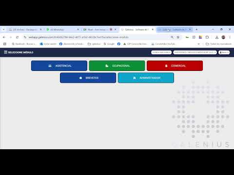 Galenius Software de Registros Clínicos Google Chrome 2025