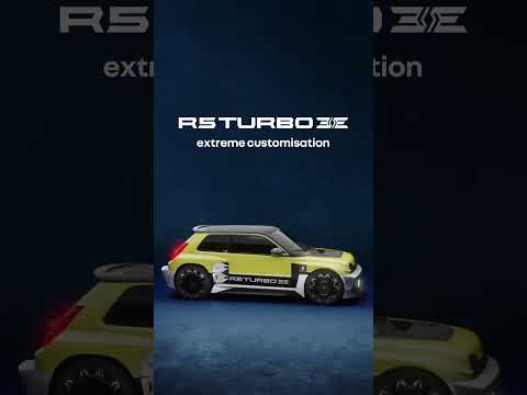 #Renault5 #Turbo3E : extreme customisation