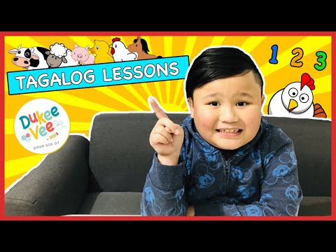 Animal and Numbers in Tagalog with English Translation | Tagalog Lessons