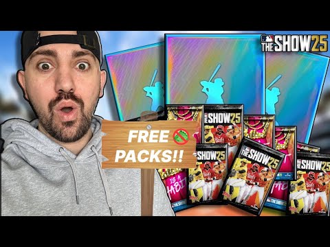 No Money Spent! Completely Free MLB the Show 25 Pack Opening!