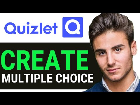 How To Create Multiple Choice on Quizlet 2025