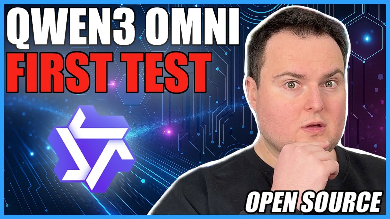 Qwen3 Omni First Test - The BEST Open Source Multimodal AI Yet!