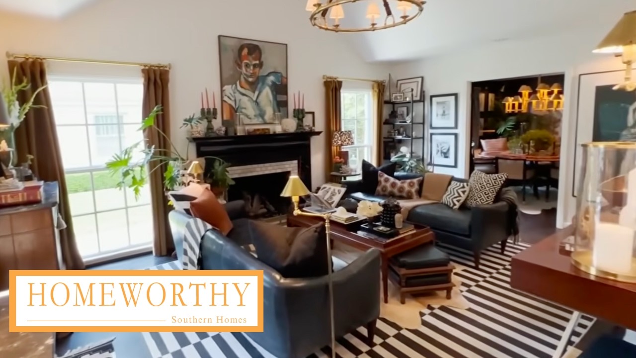 Ralph Lauren Inspired Home Undergoes Gorgeous Renovation l Texas House Tour