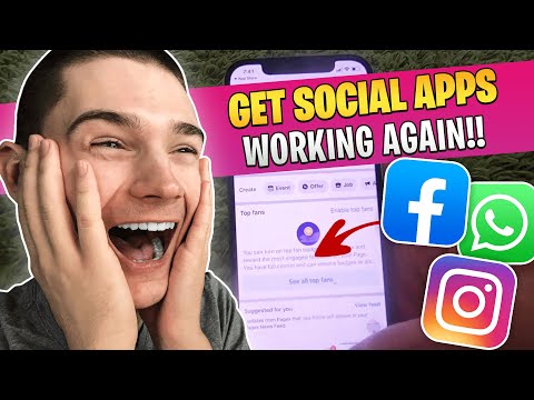 How To Get Facebook, Instagram, WhatsApp Working Again - Servers Down FIXED