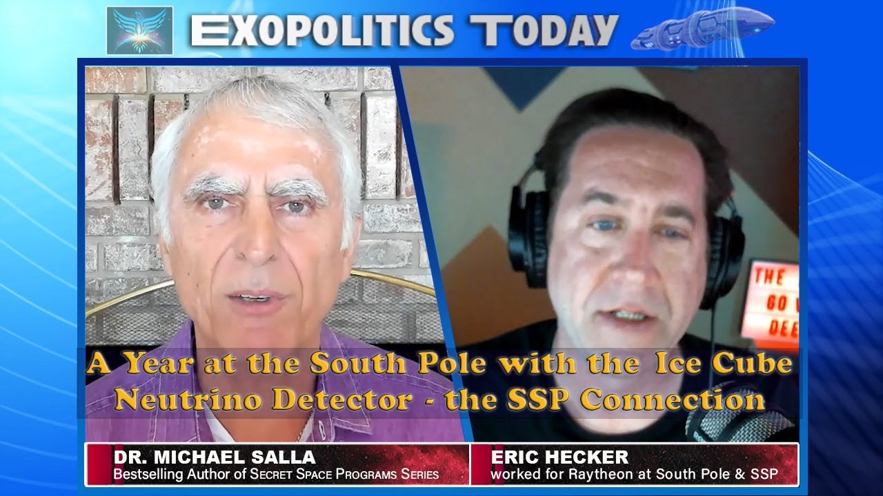 A Year at the South Pole with the Ice Cube Neutrino Detector  - the Secret Space Program connection