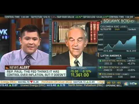 Ron Paul: QE2 inflation strategy initiated by Fed is ‘fraud’