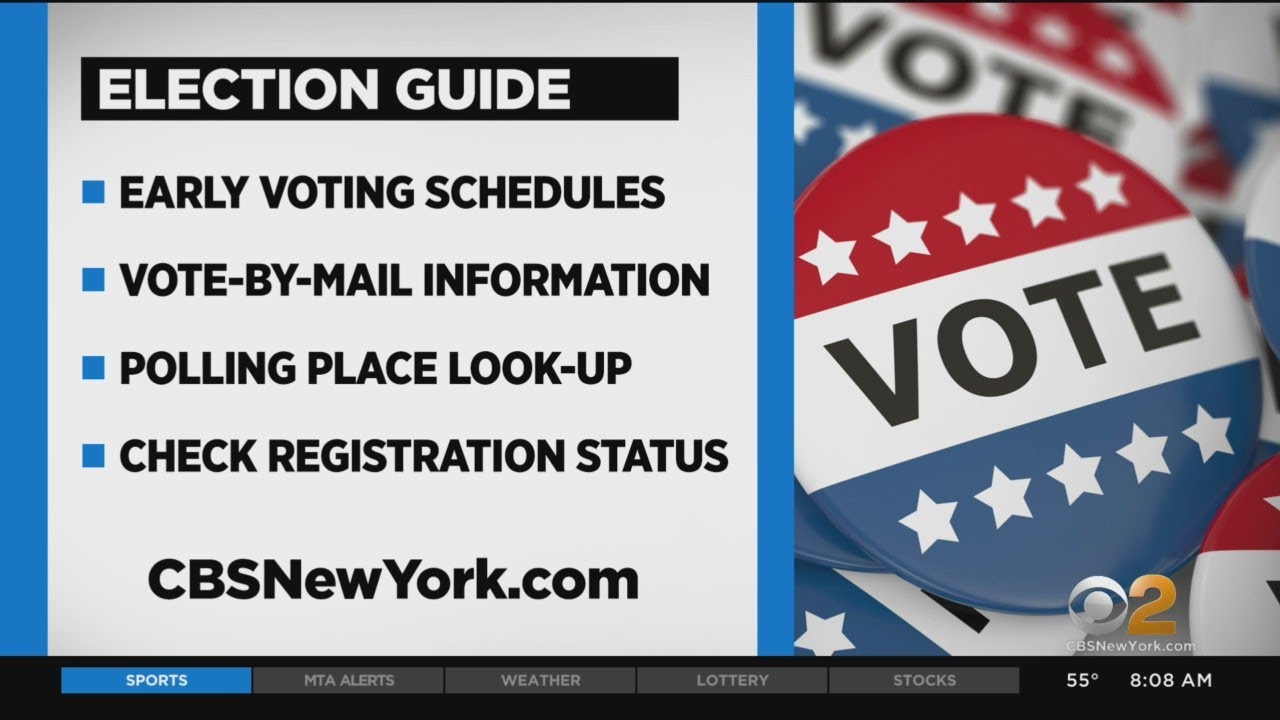 Early Voting Ends Sunday In New York & New Jersey