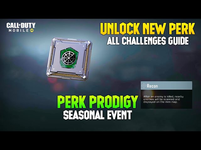 COD Mobile Season 2: How to get the Recon Perk in-game