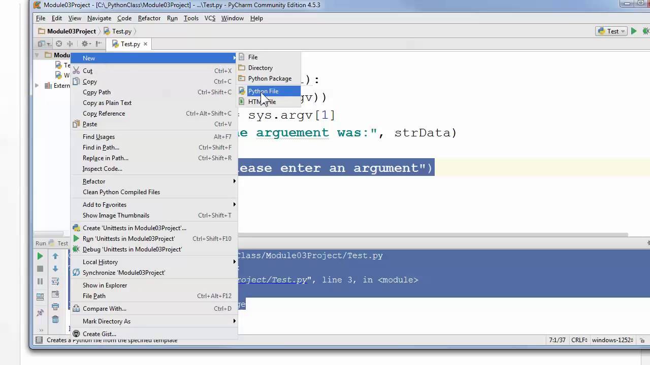 Python Module 03-11 Lab 3-2 Starter