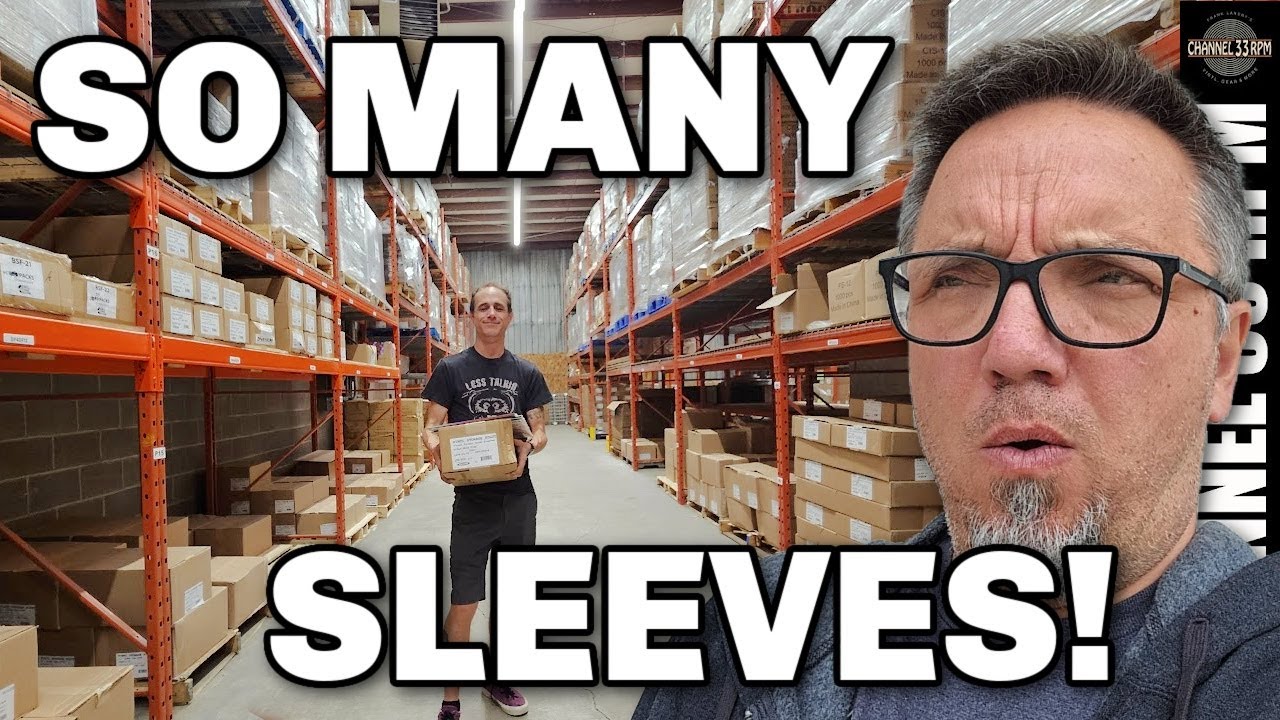Behind the scenes at Vinyl Storage Solutions warehouse - what I saw was surprising