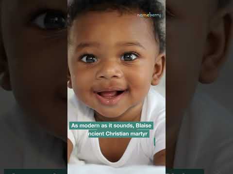 All about Blaise: the meaning, origin, and why it's a top pick for 2024 on Nameberry! #babynames