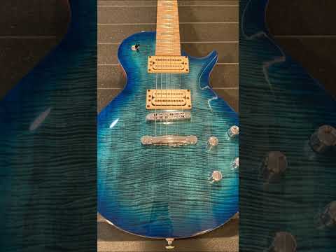 Kiesel CS6 Aquaburst Guitar w Switchcraft & CTS Upgrades | Reverb