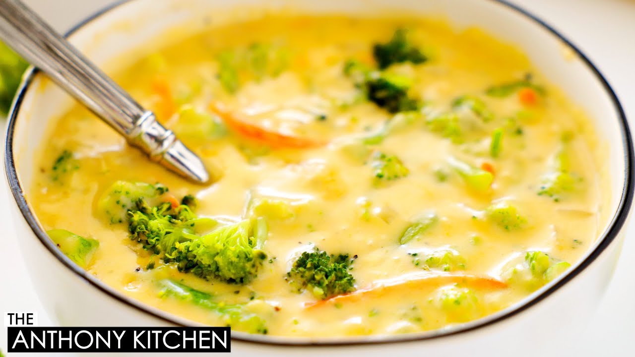 “Better Than Panera” Broccoli Cheese Soup