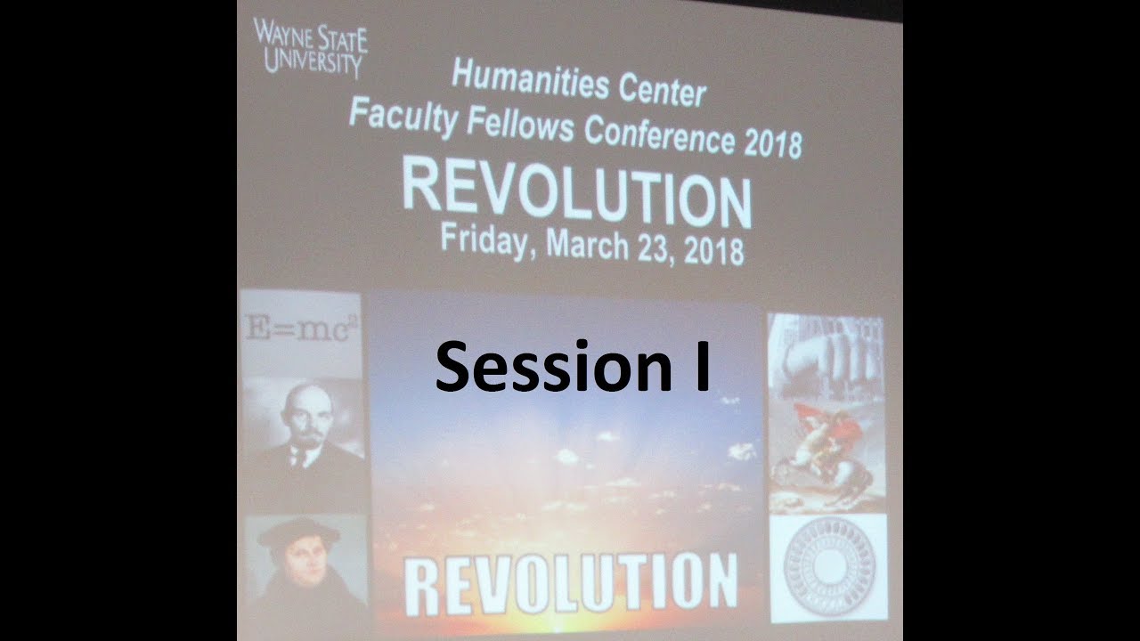 Session I of Humanities Center Faculty Fellows Conference 2018