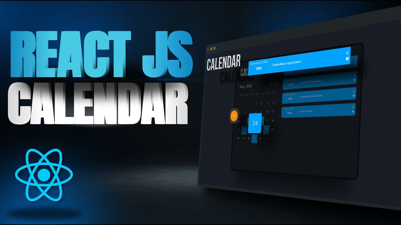 React Tutorial: Creating a Fully Functional Calendar App with React