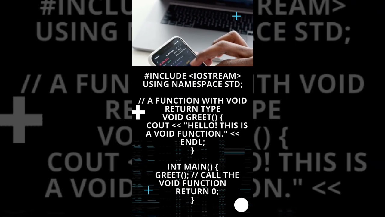 In Simpl C++ Program Using void Data Type