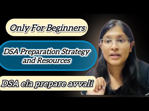 DSA Preparation Strategy and Resources for Beginners
