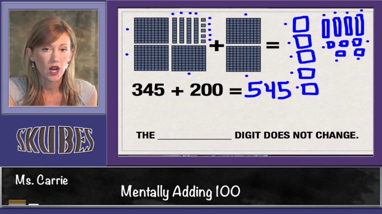 Mentally Adding 100