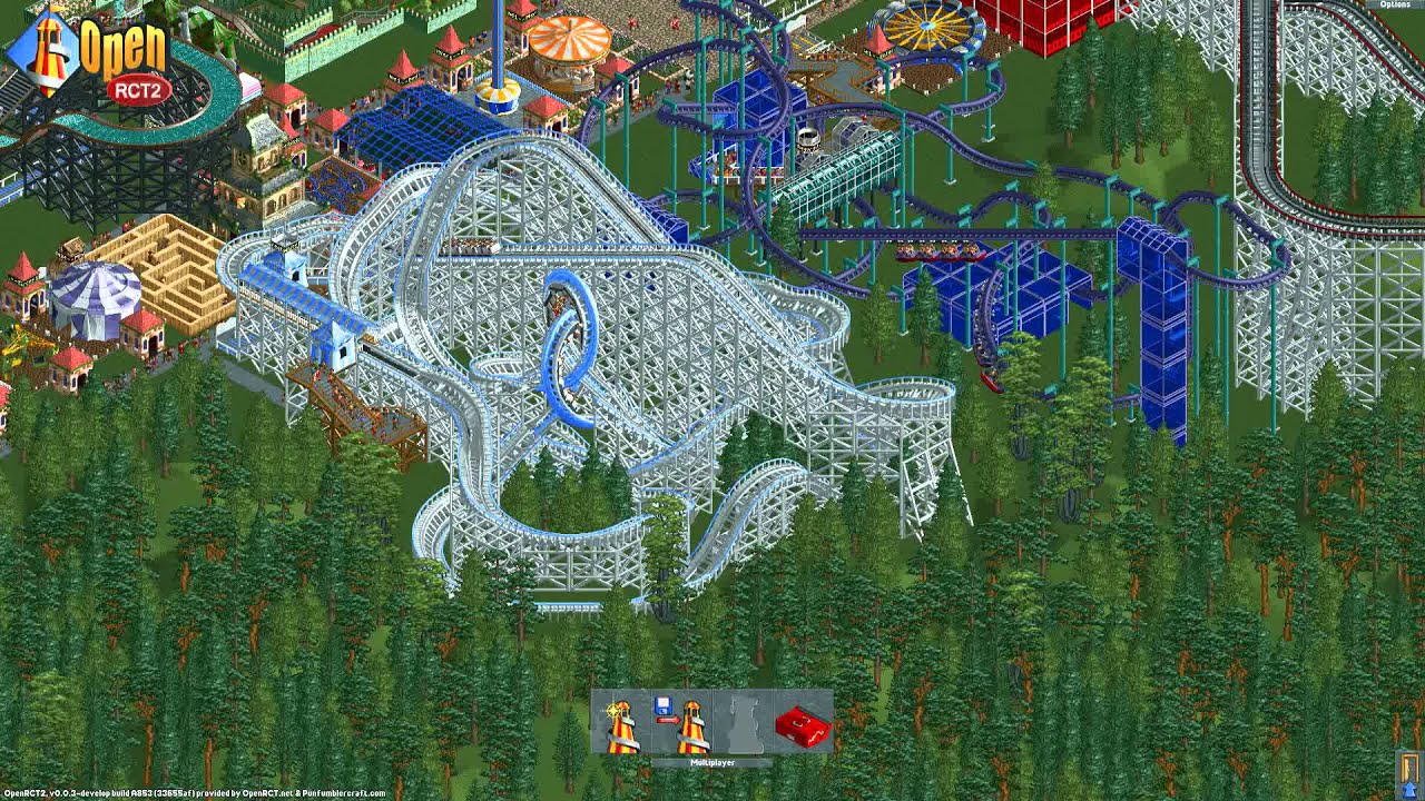 OpenRCT2 Opening Title 1080p60