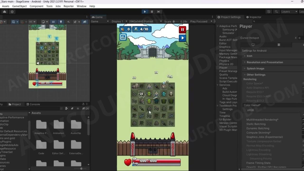 Monster Stars - Merge Defense Unity Game Source Code #unity #unity3d #unitydev #unitydeveloper